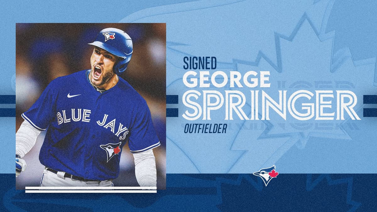 George Springer is officially a Blue Jay! (with a front-loaded contract)