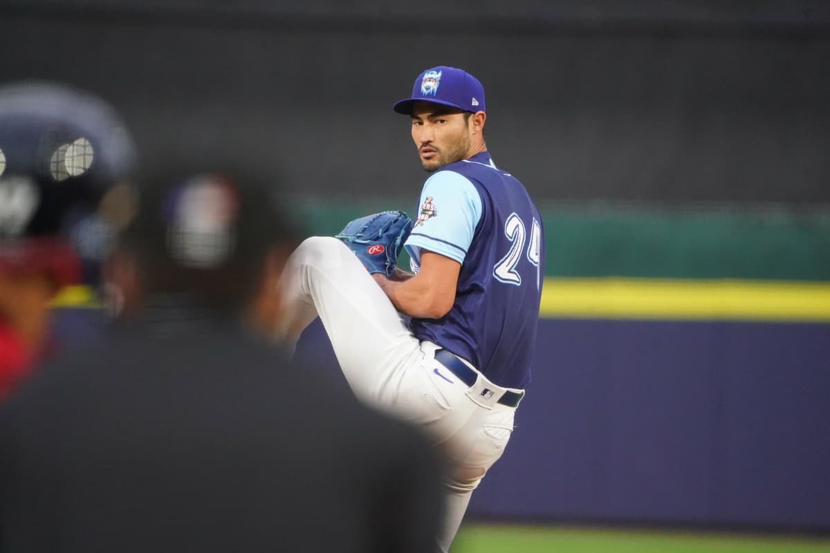 Mitch White might be pitching his way back to the 40-man roster