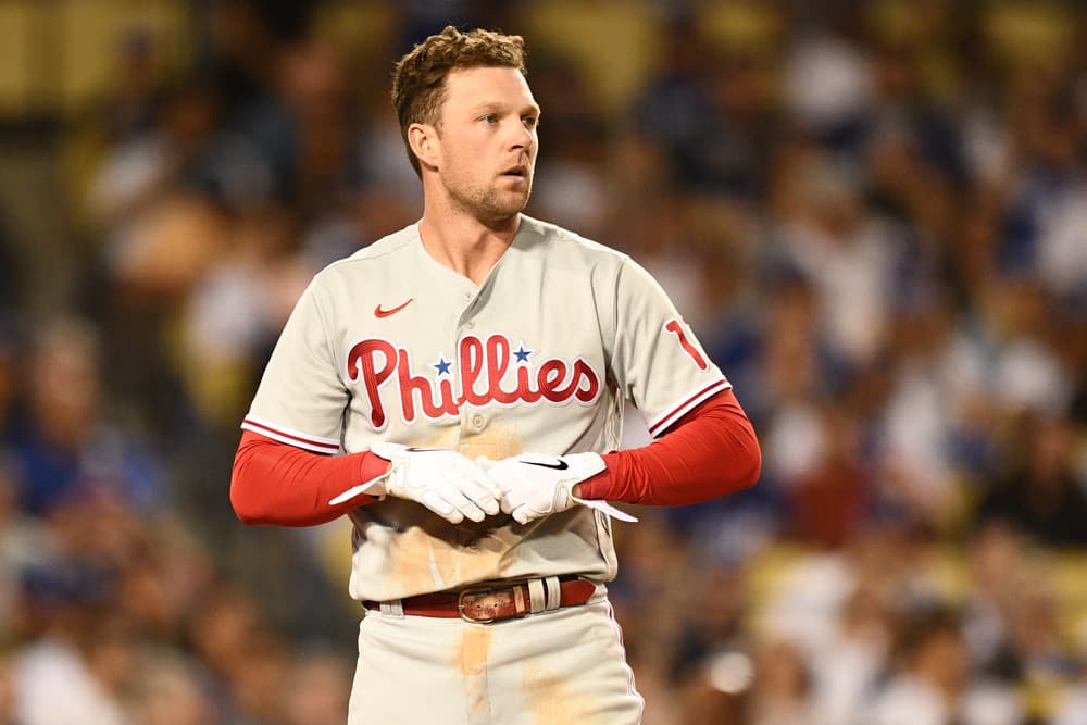 The designated hitter market is starting to move, as Rhys Hoskins ...