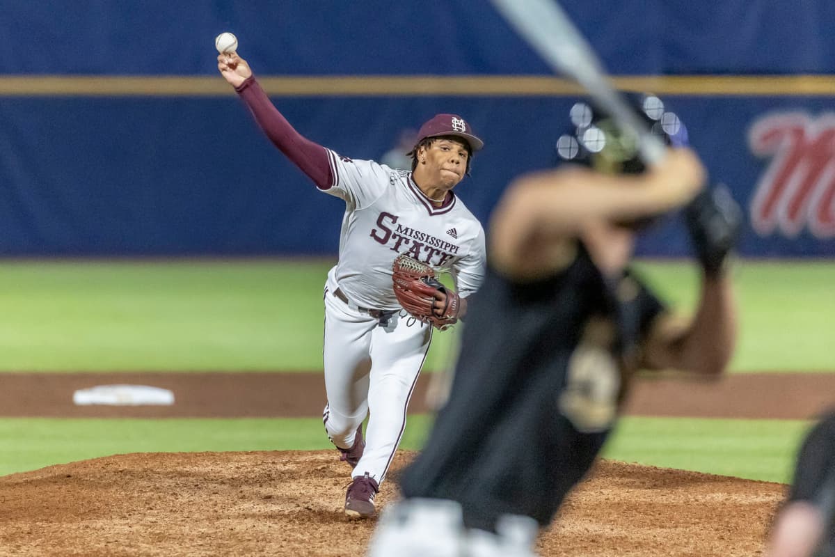 Meet the ambidextrous pitcher who could be a first-round target for the ...