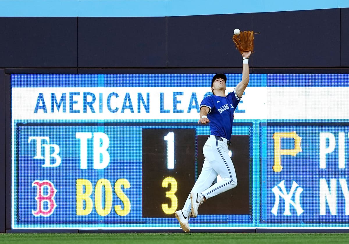 Blue Jays’ Joey Loperfido isn’t experiencing concussion symptoms after crashing hard into ...