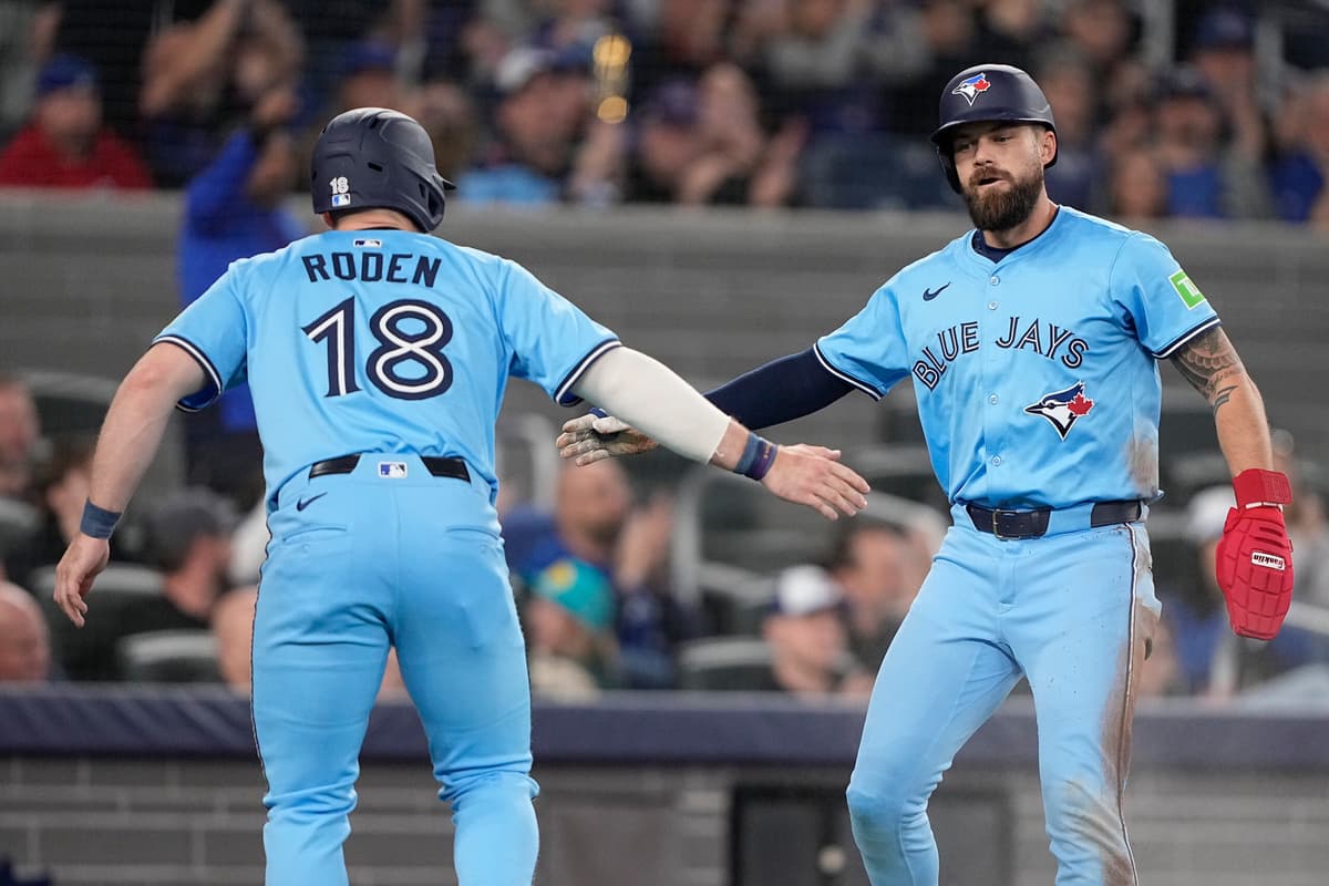 Blue Jays make roster moves, optioning Alan Roden and selecting Braydon ...