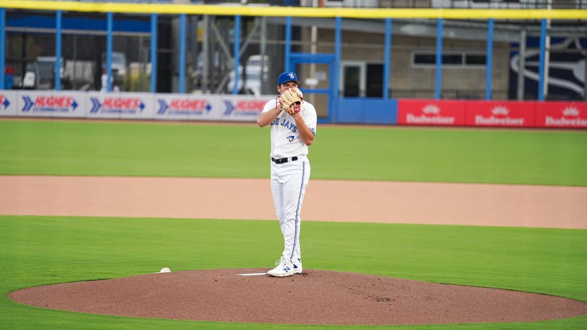 Blue Jays top prospect pitcher Trey Yesavage strikes out ten in ...