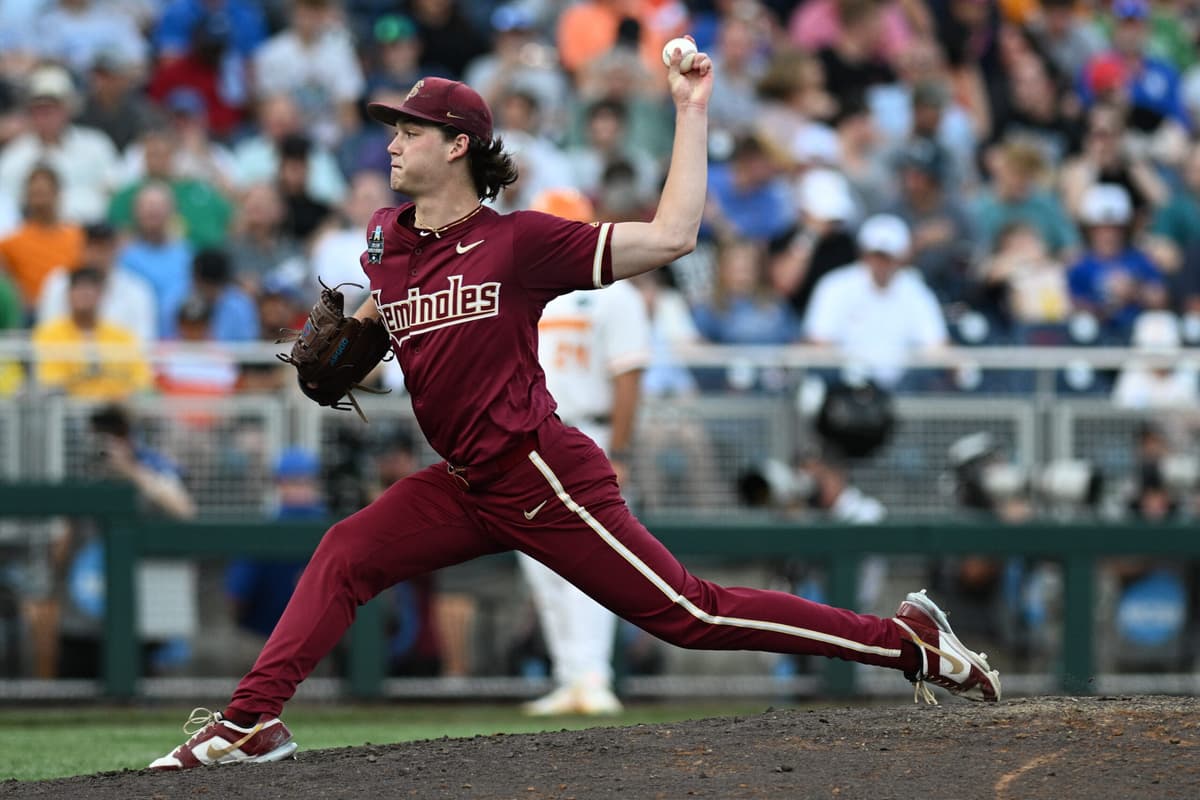With the eighth overall pick, the Blue Jays could select… Jamie Arnold?